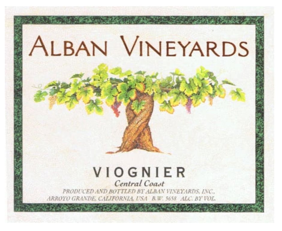 Alban Central Coast Viognier 2023 - 750ml – Redneck Wine Company