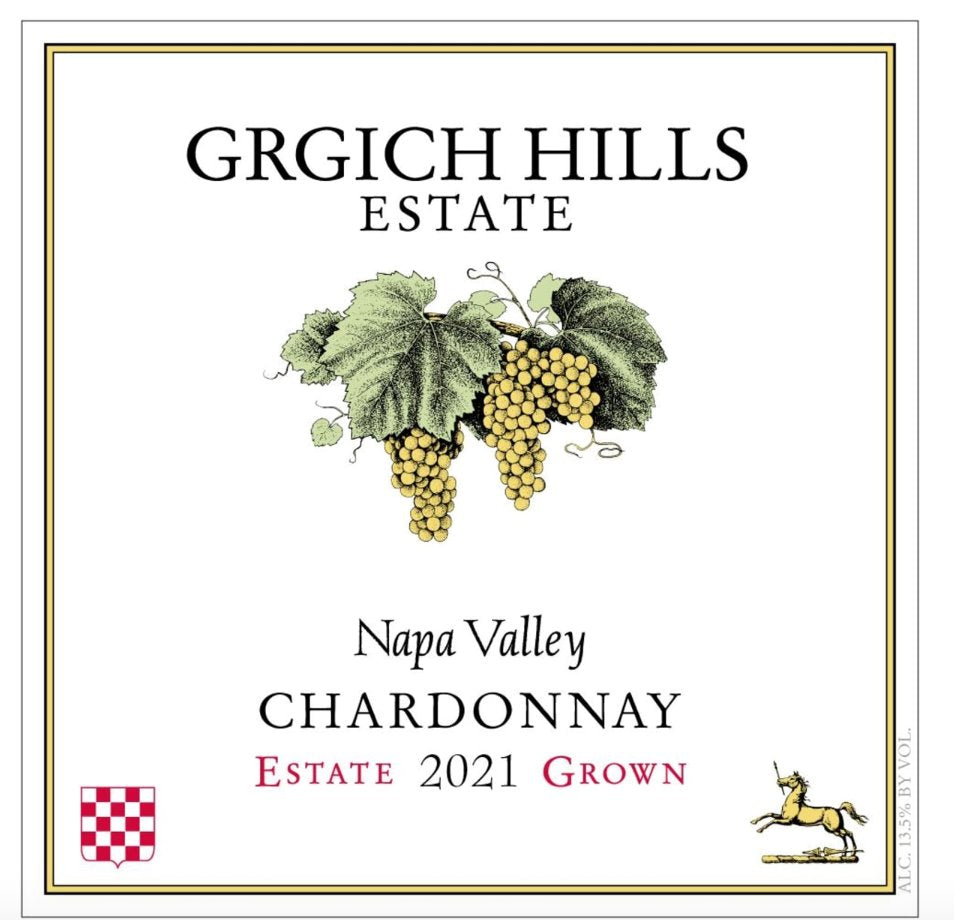 Grgich Hills Estate Chardonnay 2021 - 750ml – Redneck Wine Company