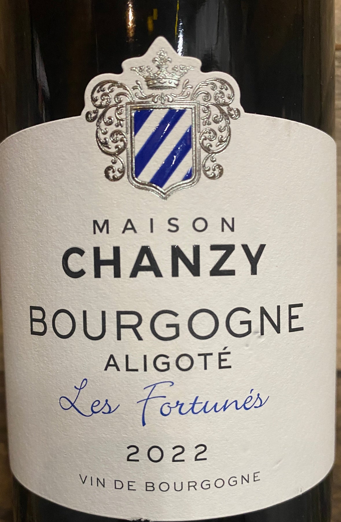 Maison Chanzy Bourgogne Blanc Aligote Les Fortunes 2022 - 750ml ...