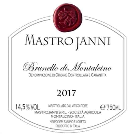 Mastrojanni Brunello di Montalcino 2017 - 750ml – Redneck Wine Company