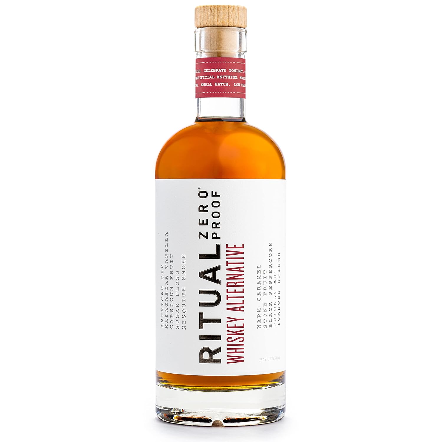Ritual Zero Proof Non-Alcoholic Whiskey Alternative - 750ml – Redneck ...