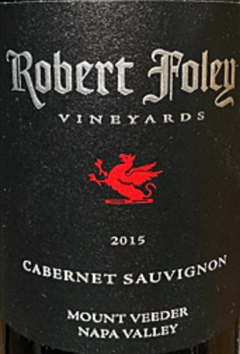 Robert Foley Cabernet Sauvignon Mt. Veeder 2015 - 750ml – Redneck Wine ...