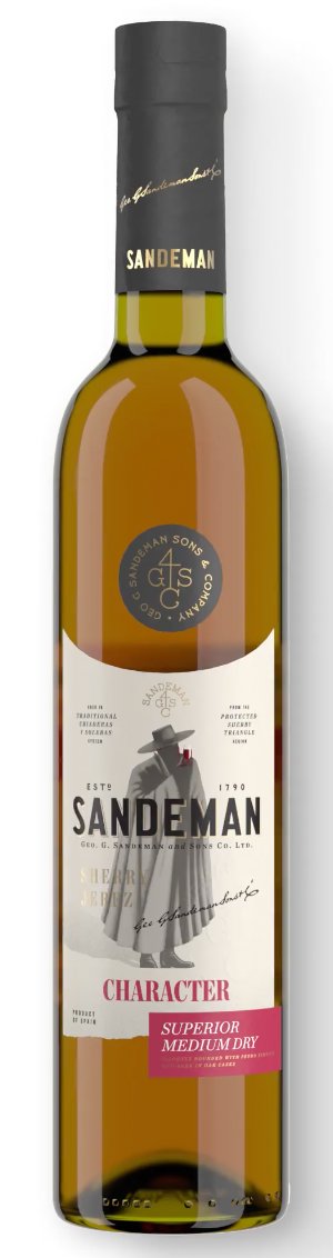 Sandeman Sherry Character Superior Medium Dry - 500ml – Redneck Wine ...