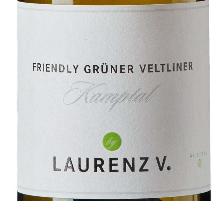 Laurenz V. 'Friendly' Gruner Veltiner 2023 - 750ml – Redneck Wine Company