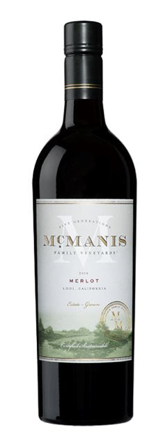 McManis Merlot - 750ml – Redneck Wine Company